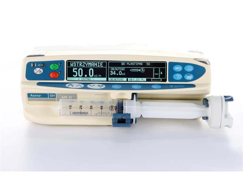 Pompa infuzyjna (strzykawkowa) ALARIS ASENA GH MK III – w katalogu ...